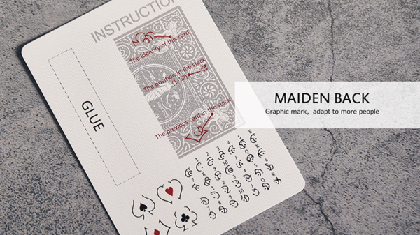 Maiden Marked Playing Cards - Trickbox - Zauberartikel